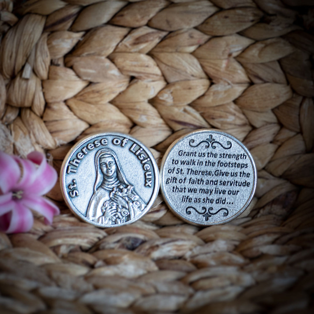 St. Therese Coin – Flores Mariae Gift Shop